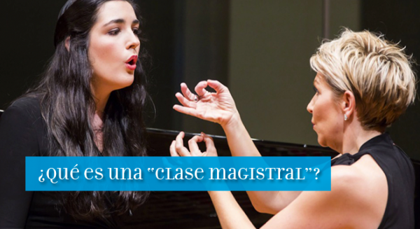 ¿Qué es una “clase magistral”? - Música en México