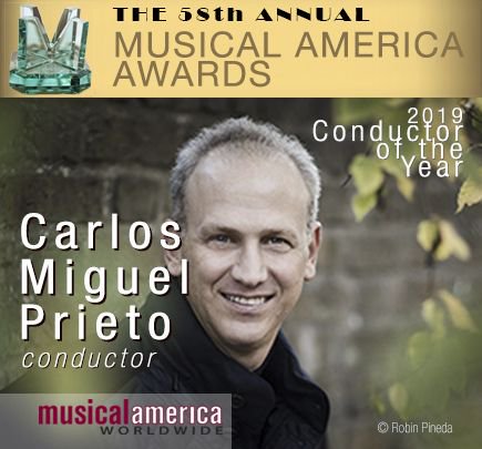 Carlos Miguel Prieto: premio Musical America - Música en México
